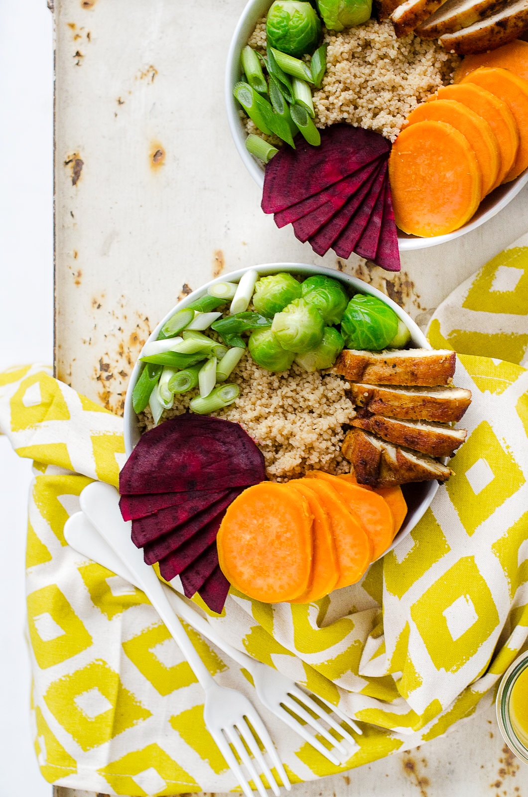 Rosenkohl Quinoa Bowl, schnelle gesunde Rezepte, Herbst Rezepte ...